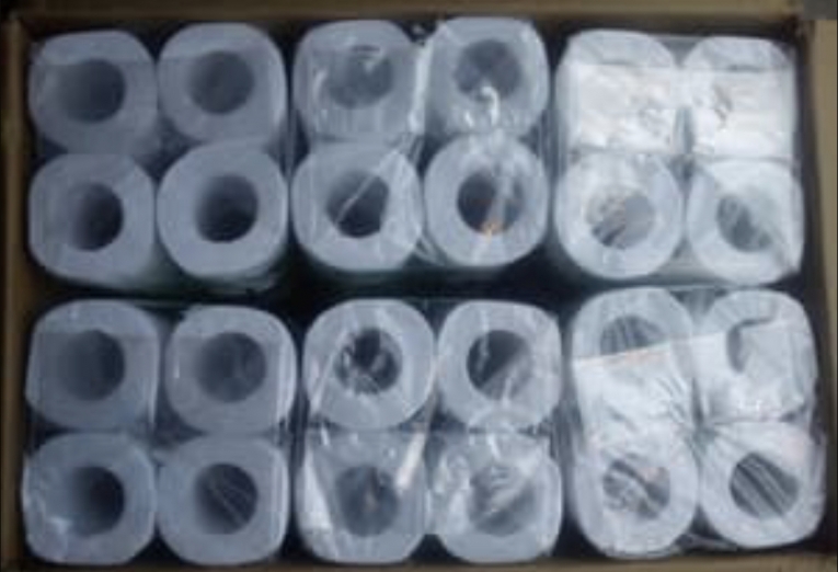 Tissue See-U Roll Core Emboss 8in1