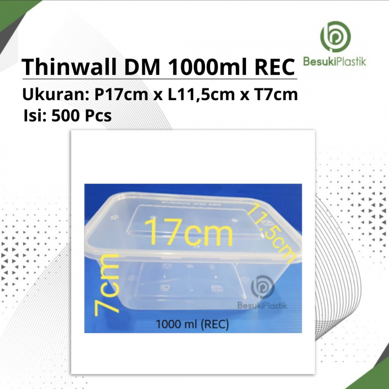 Thinwall DM 1000ml REC (DUS)